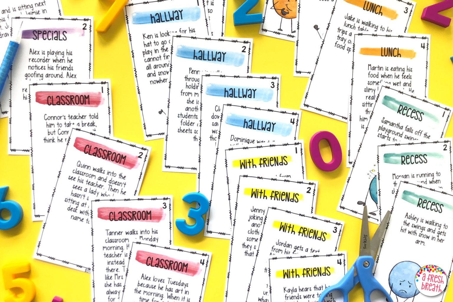 3 Easy to Teach Size of the Problem Social Thinking Activities - A ...