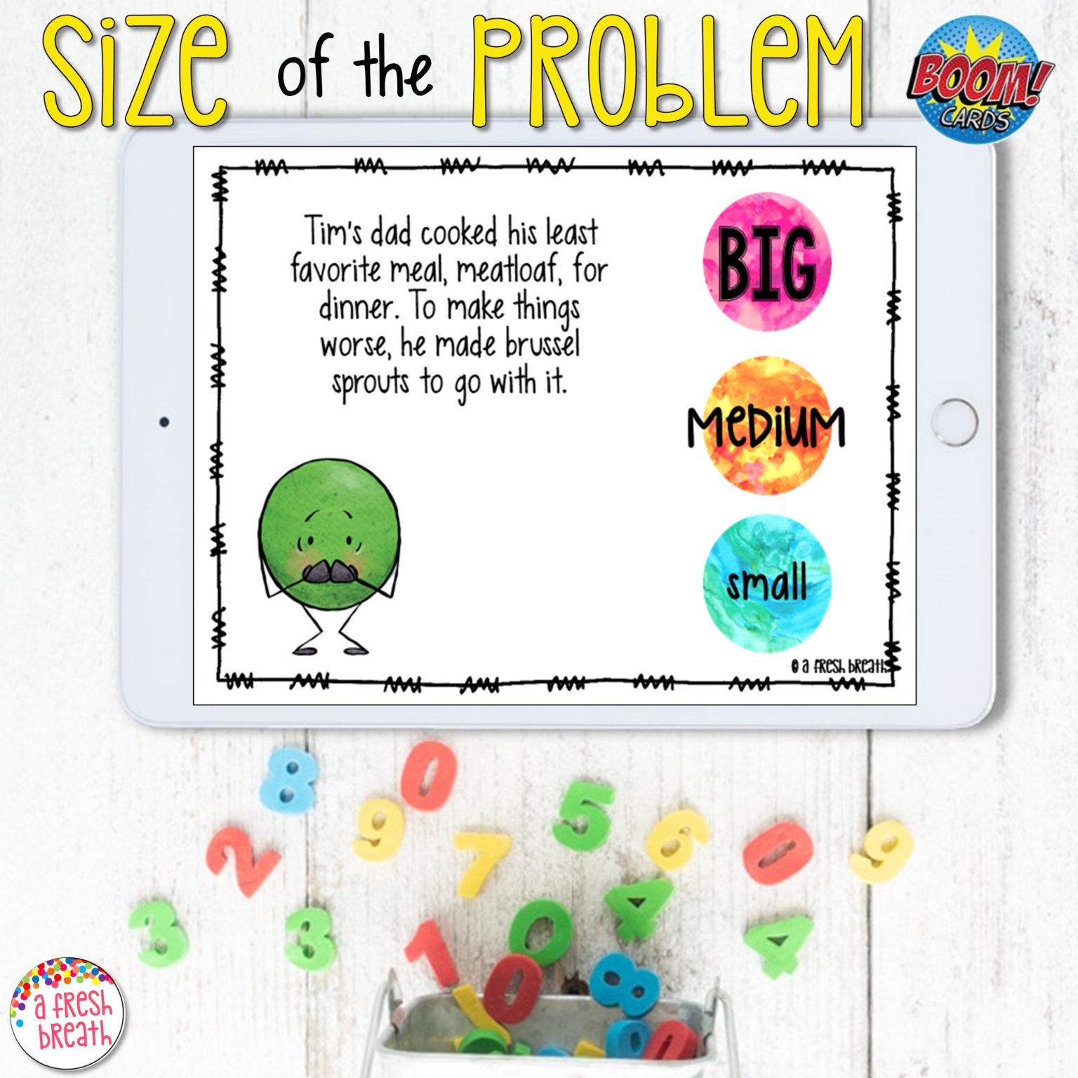 3 Easy to Teach Size of the Problem Social Thinking Activities - A ...