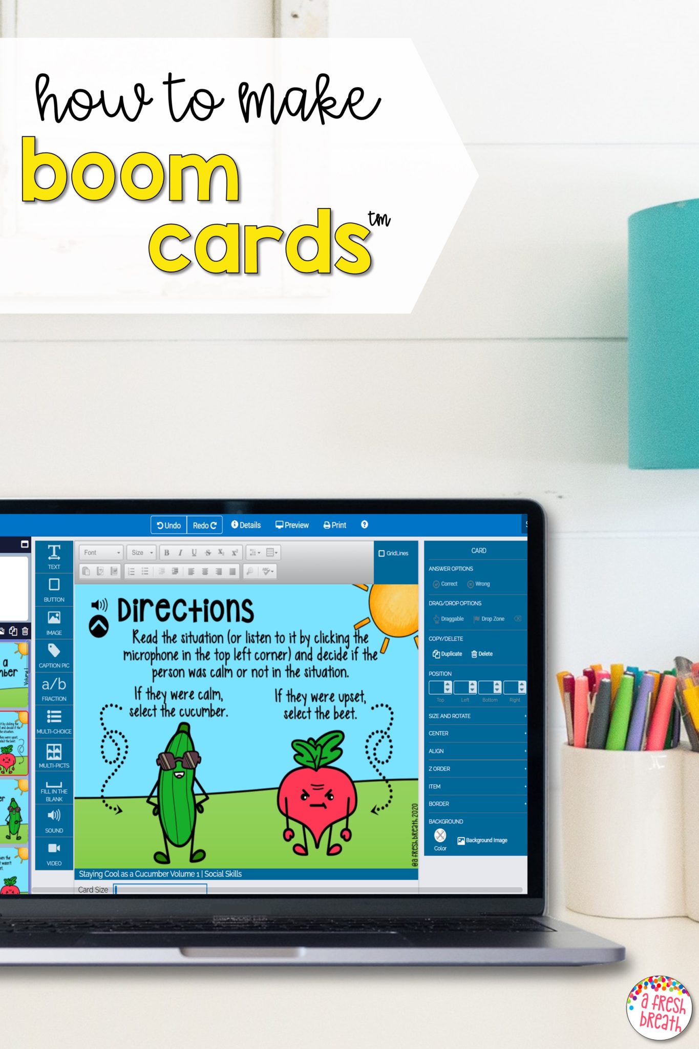 What are Boom Cards, Why Use Them, and How? - A Fresh Breath on Teaching