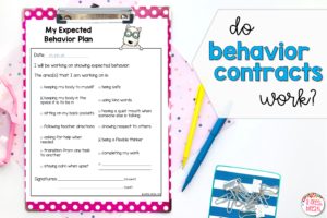Behavioral Contract for Students 101 - A Fresh Breath on Teaching