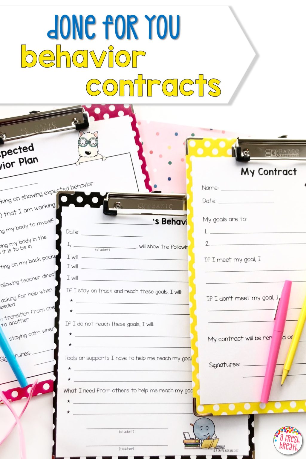 What is a Behavioral Contract? - A Fresh Breath on Teaching