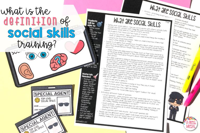 Definition of Social Skills for Teachers - A Fresh Breath on Teaching