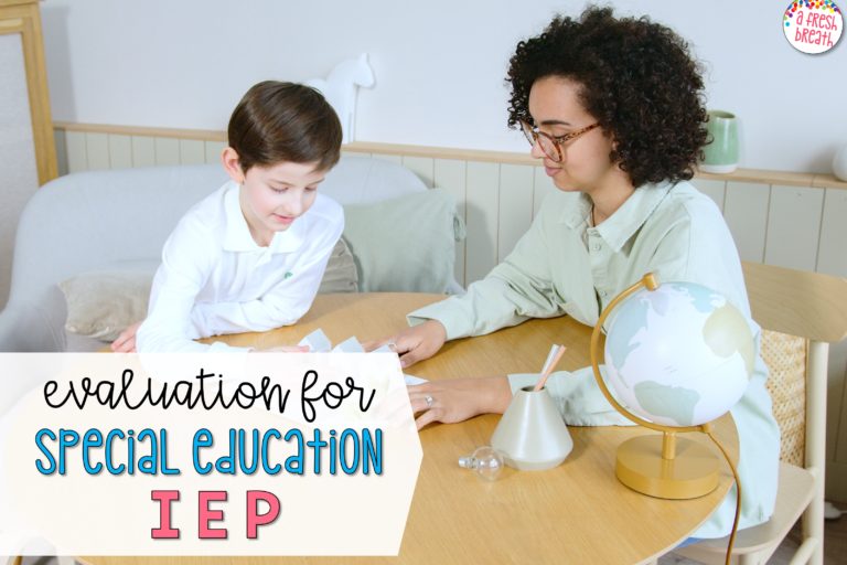 A Guide to Special Education IEP Basics - A Fresh Breath on Teaching