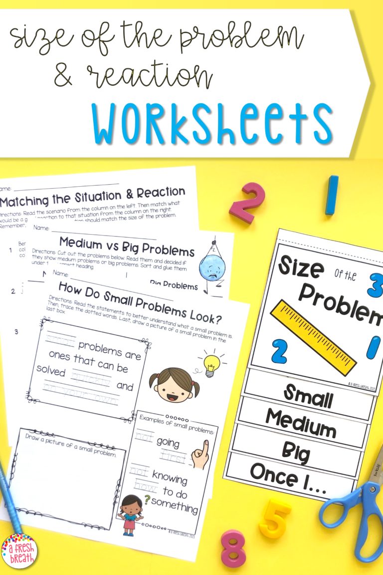 5 Easy Ways to Teach Size of a Problem - A Fresh Breath on Teaching