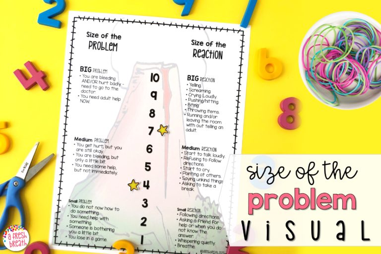 5 Easy Ways to Teach Size of a Problem - A Fresh Breath on Teaching