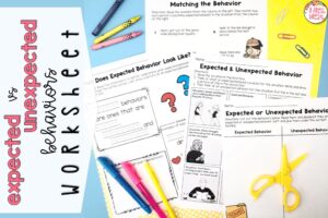 5 Steps to Teaching Expected vs Unexpected Behavior in the Elementary ...