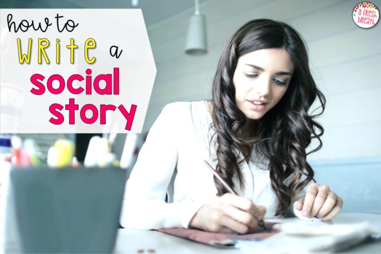 How to Make a Social Story A Successful Tool - A Fresh Breath on Teaching