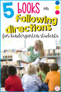 5 Books on Following Directions for Kindergarten Students - A Fresh ...